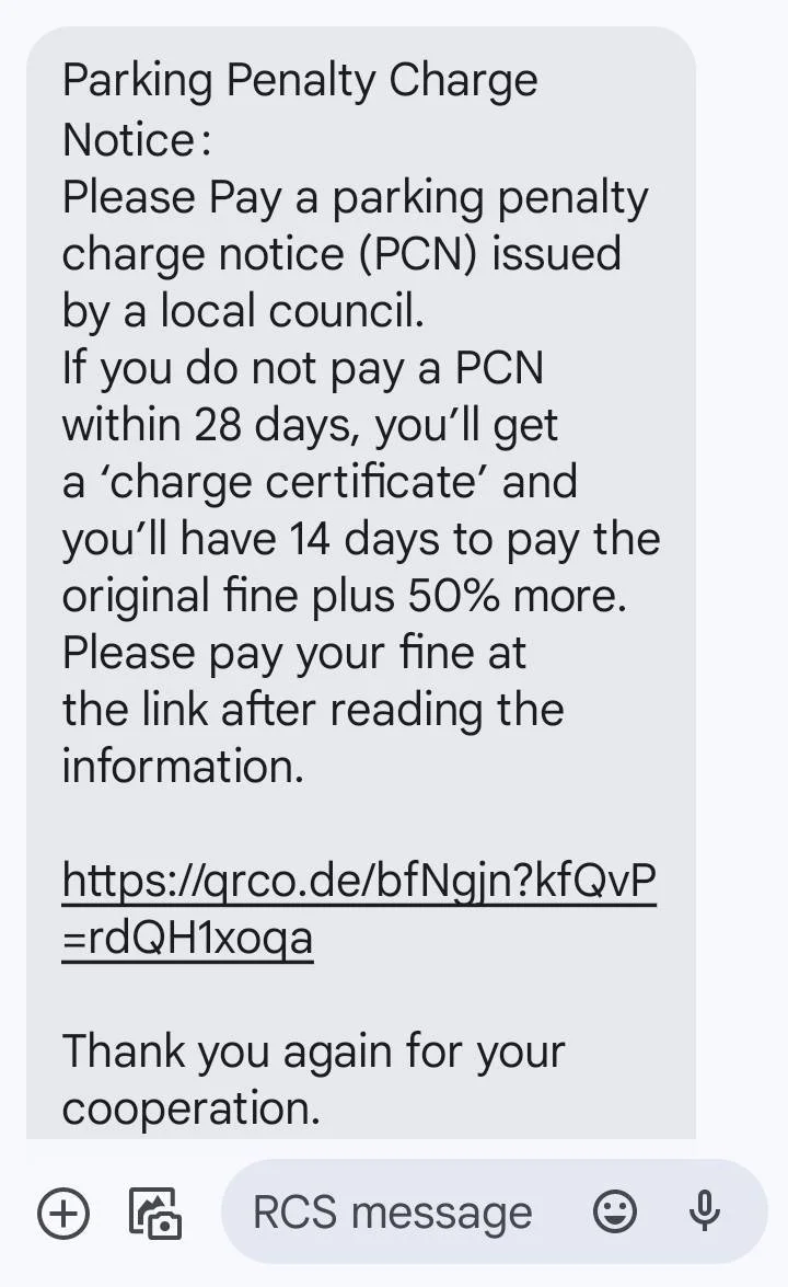 Sale resident “almost paid” new parking scam to hit Trafford — Life in Sale