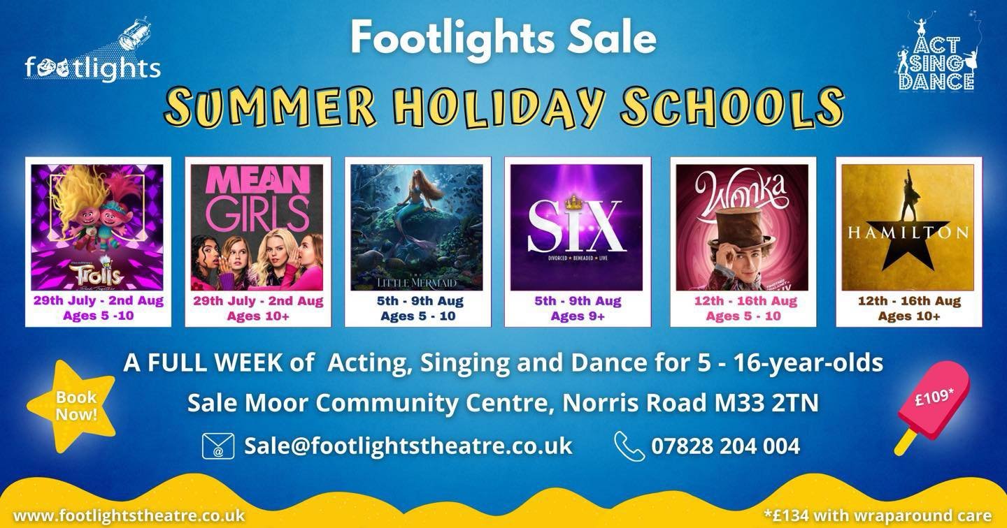 Summer 2024: Holiday clubs in Sale, M33 — Life in Sale