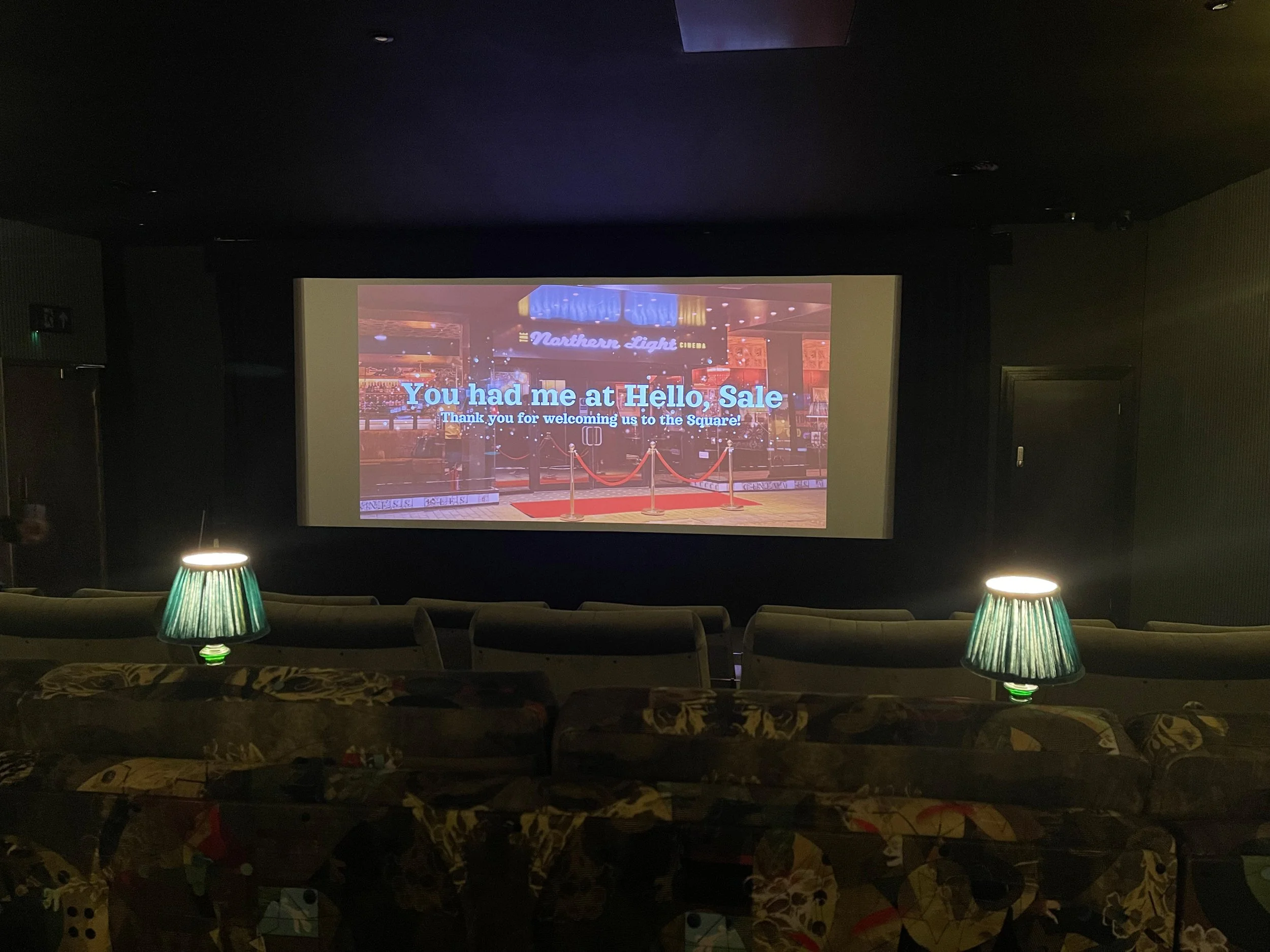 A LOOK INSIDE... The Northern Light Cinema Sale — Life in Sale