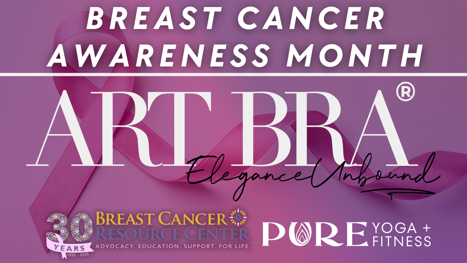 Art Bra® Installation for Breast Cancer Awareness Month