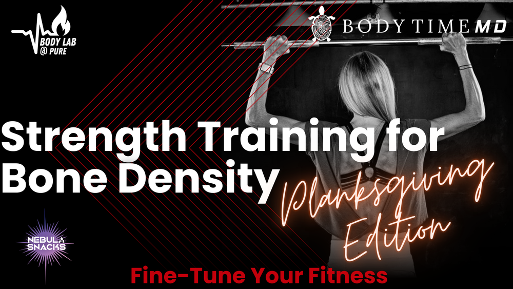 Strength Training for Bone Density Planksgiving Edition