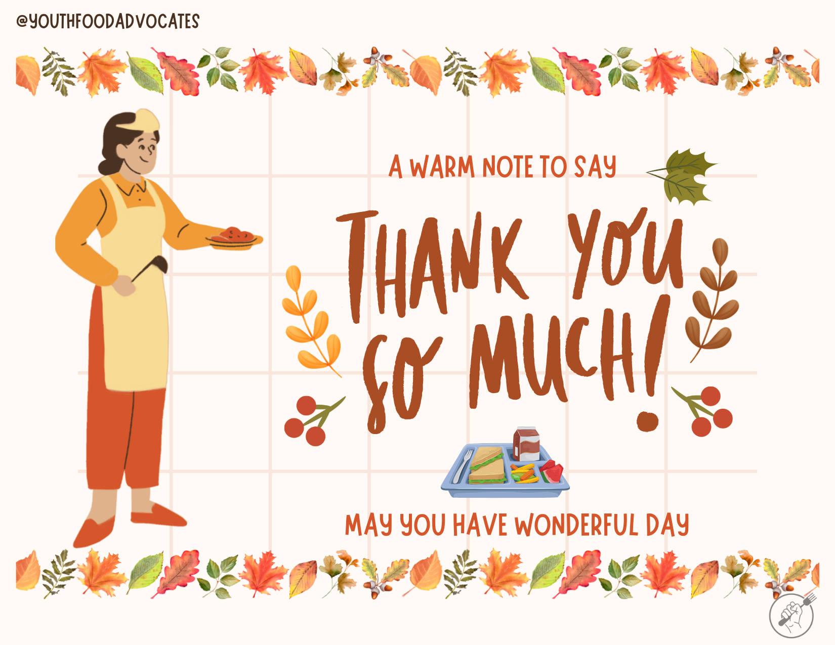 Join our Gratitude campaign — Community Food Advocates