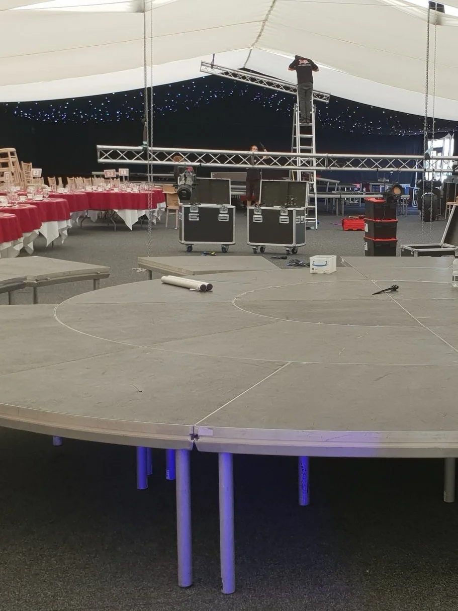 Round Stage Rental