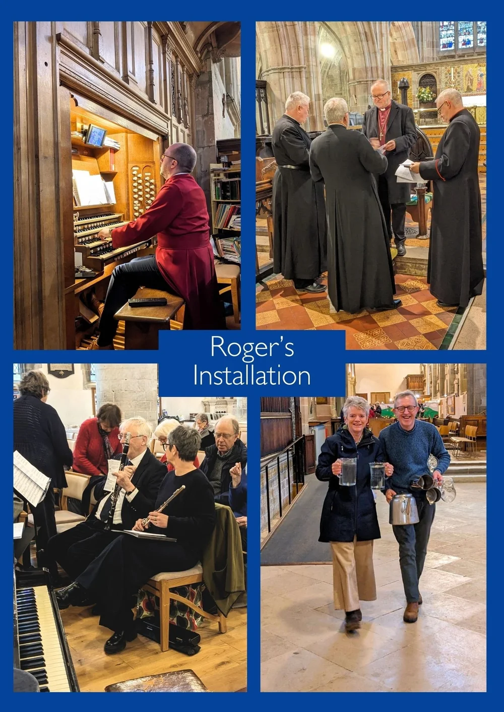 Welcome Roger and Rachel — Great Malvern Priory