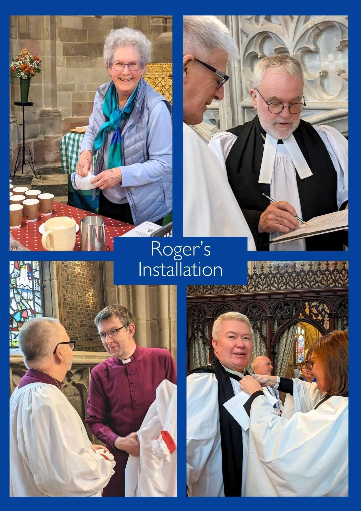 Welcome Roger and Rachel — Great Malvern Priory