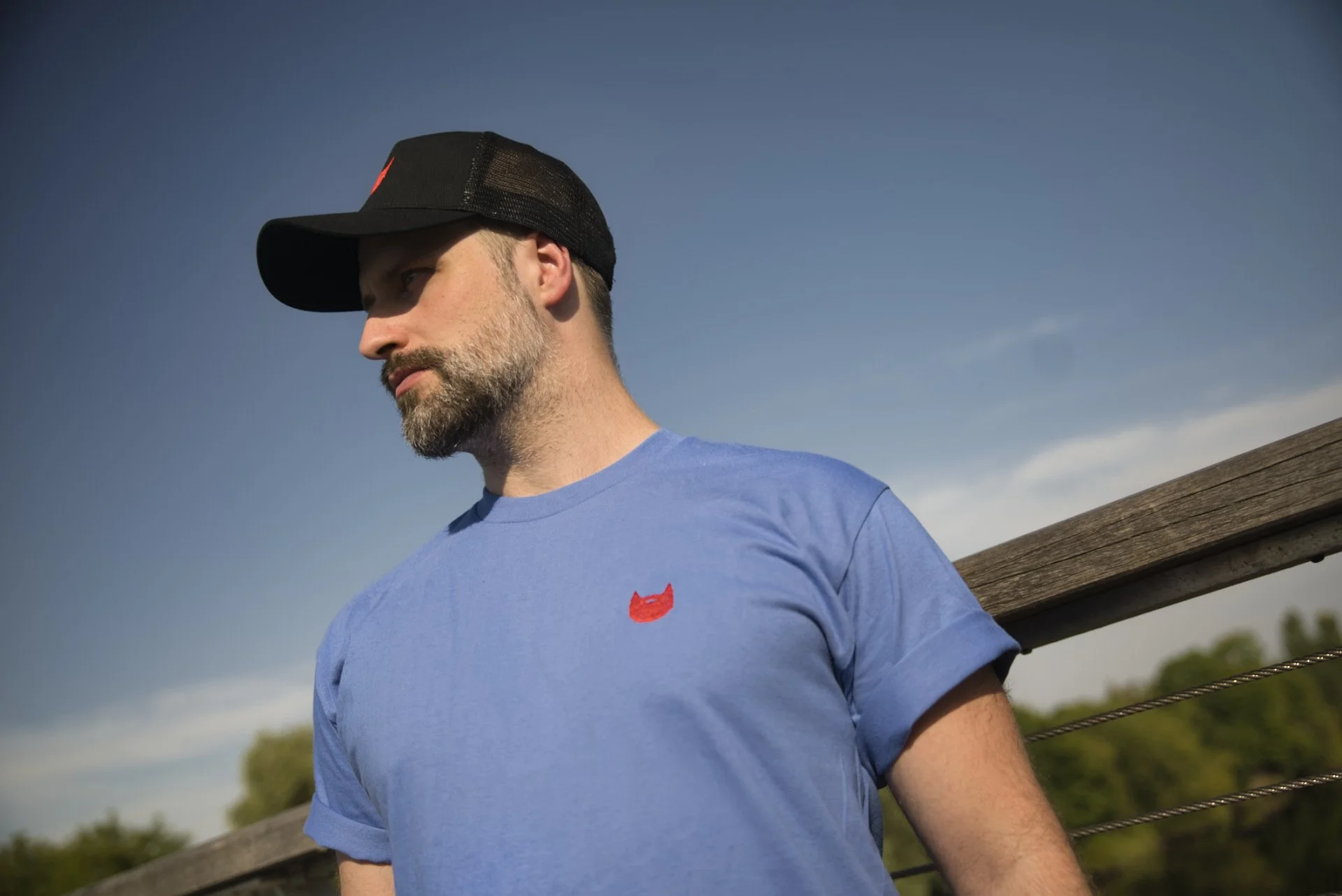 Big Red Beard Branded Crew Neck T-Shirt — Big Red Beard