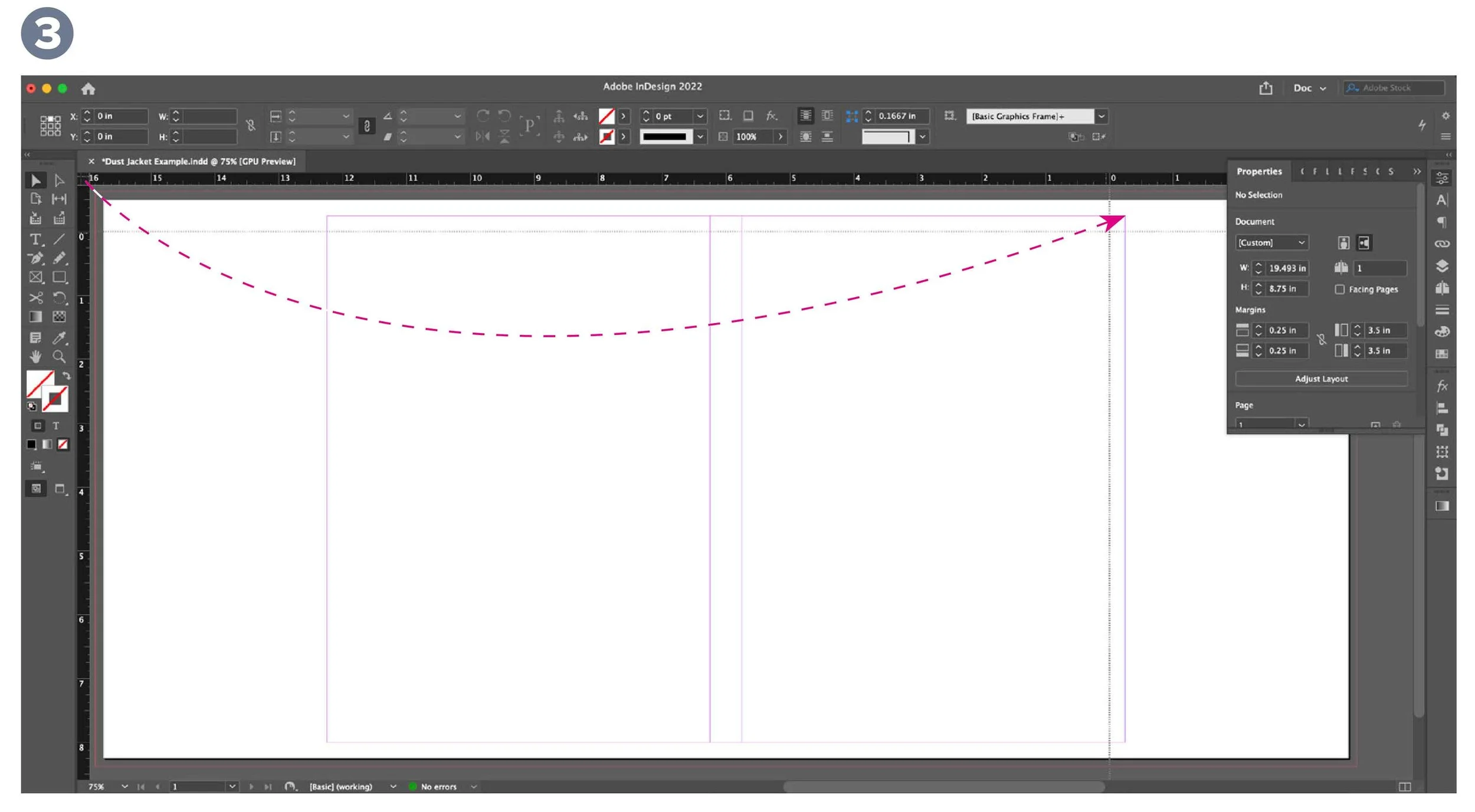 Dust Jacket Cover Diagram | MyBookPrinter Home