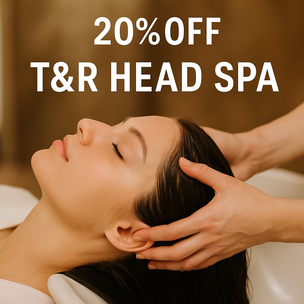 Rejuvenate Your Scalp | Premium Head Spa Services at T&R Salon & Spa in ...