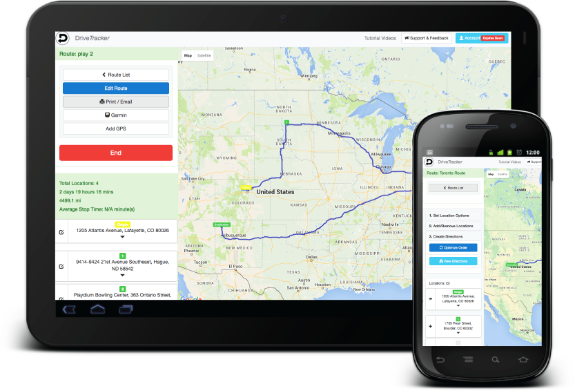 DriveTracker — EarthVisionZ