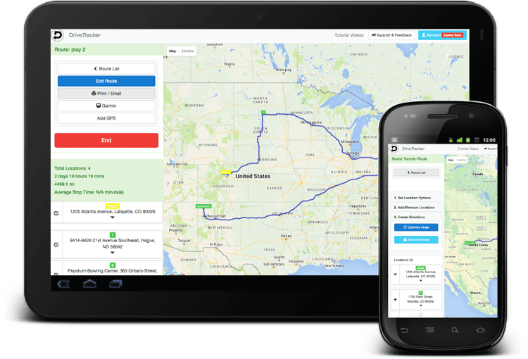 DriveTracker — EarthVisionZ