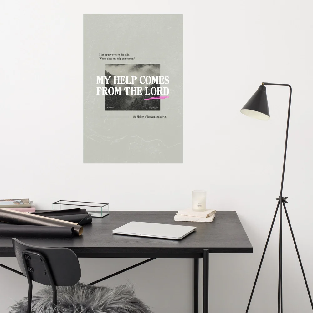 John 15:12-13 | Typography Verse Poster — ERIN OOSTRA