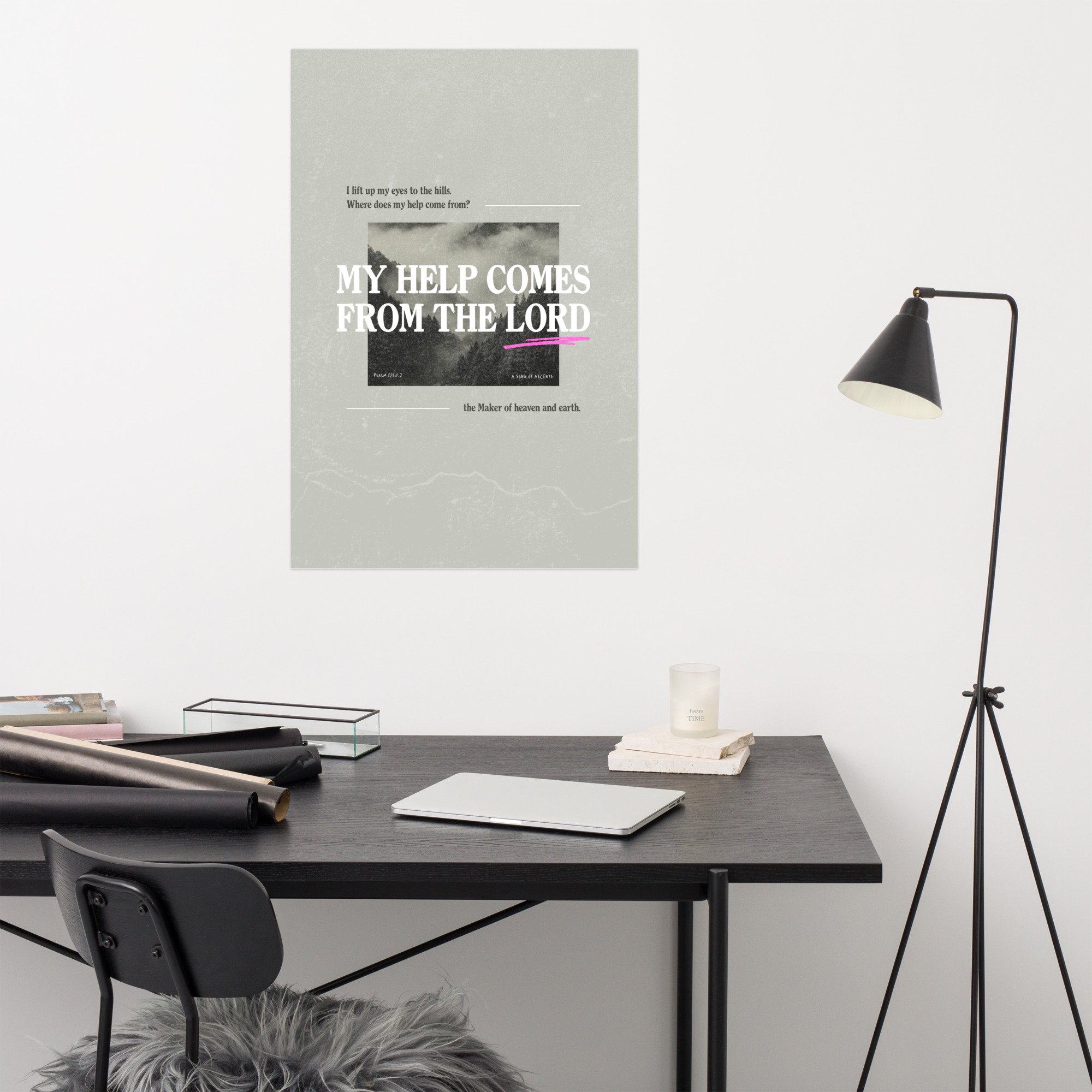 John 15:12-13 | Typography Verse Poster — ERIN OOSTRA