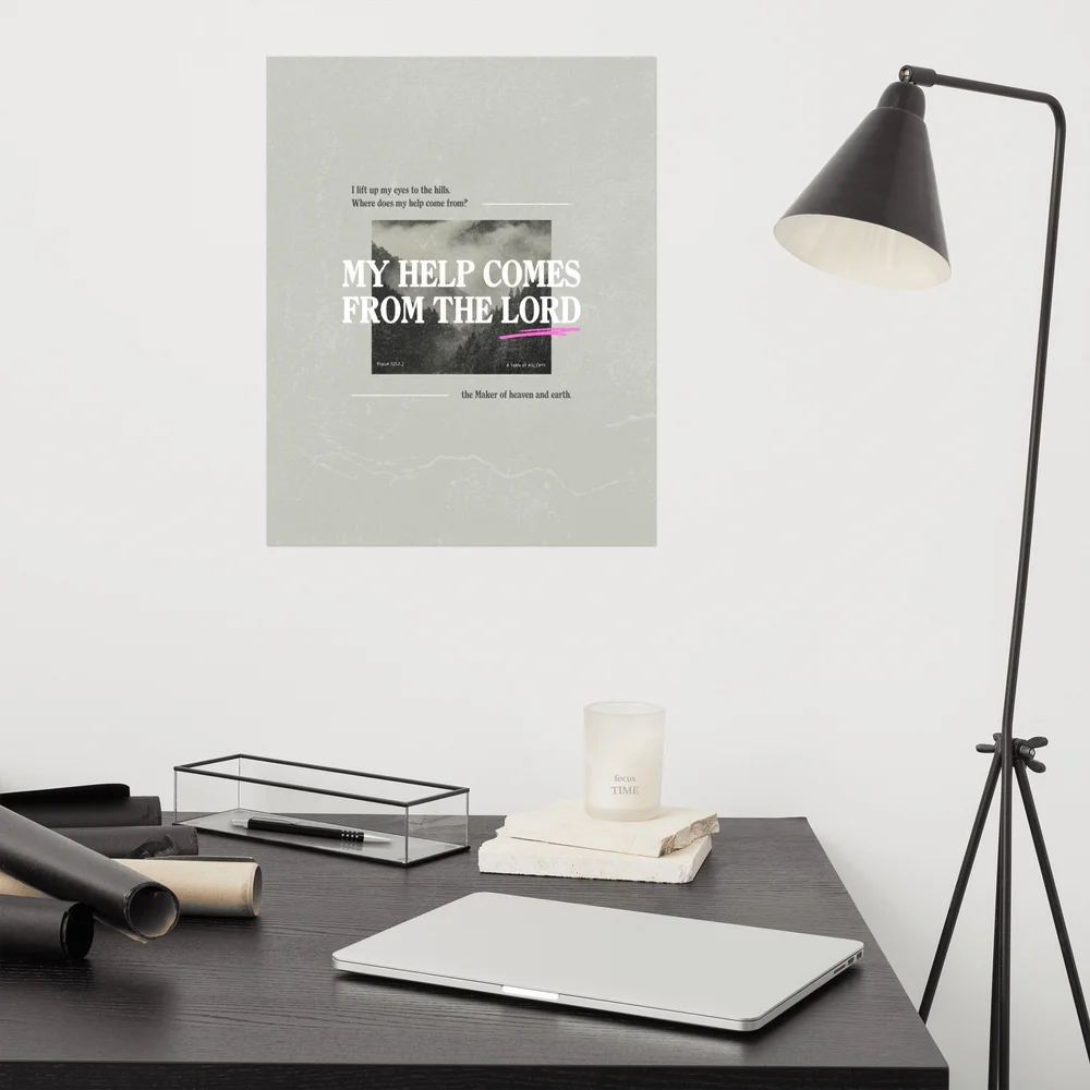 John 15:12-13 | Typography Verse Poster — ERIN OOSTRA