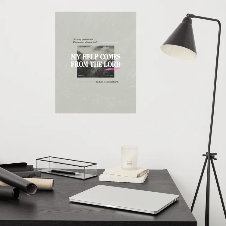 John 15:12-13 | Typography Verse Poster — ERIN OOSTRA