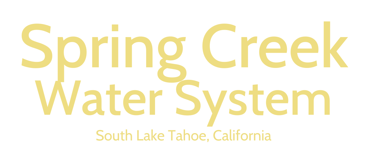 Spring Creek Track Water System — Eastern Sierra Engineering