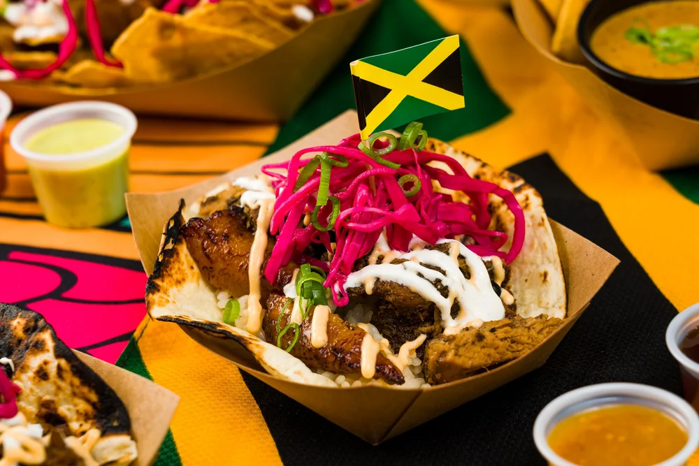 2 Girls & a Cookshop™ | Jamaican Tacos