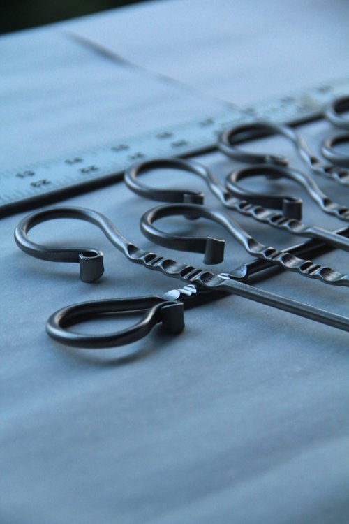 Custom Grill Pins for Bacon Wrapping — Blazing Ember Forge