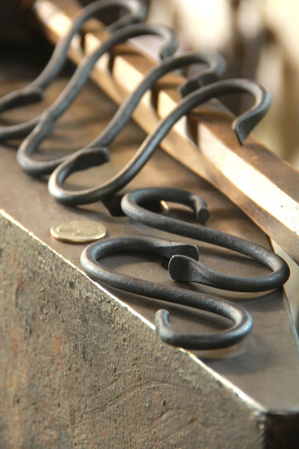 Hand forged Hardware: S-Hooks — Blazing Ember Forge