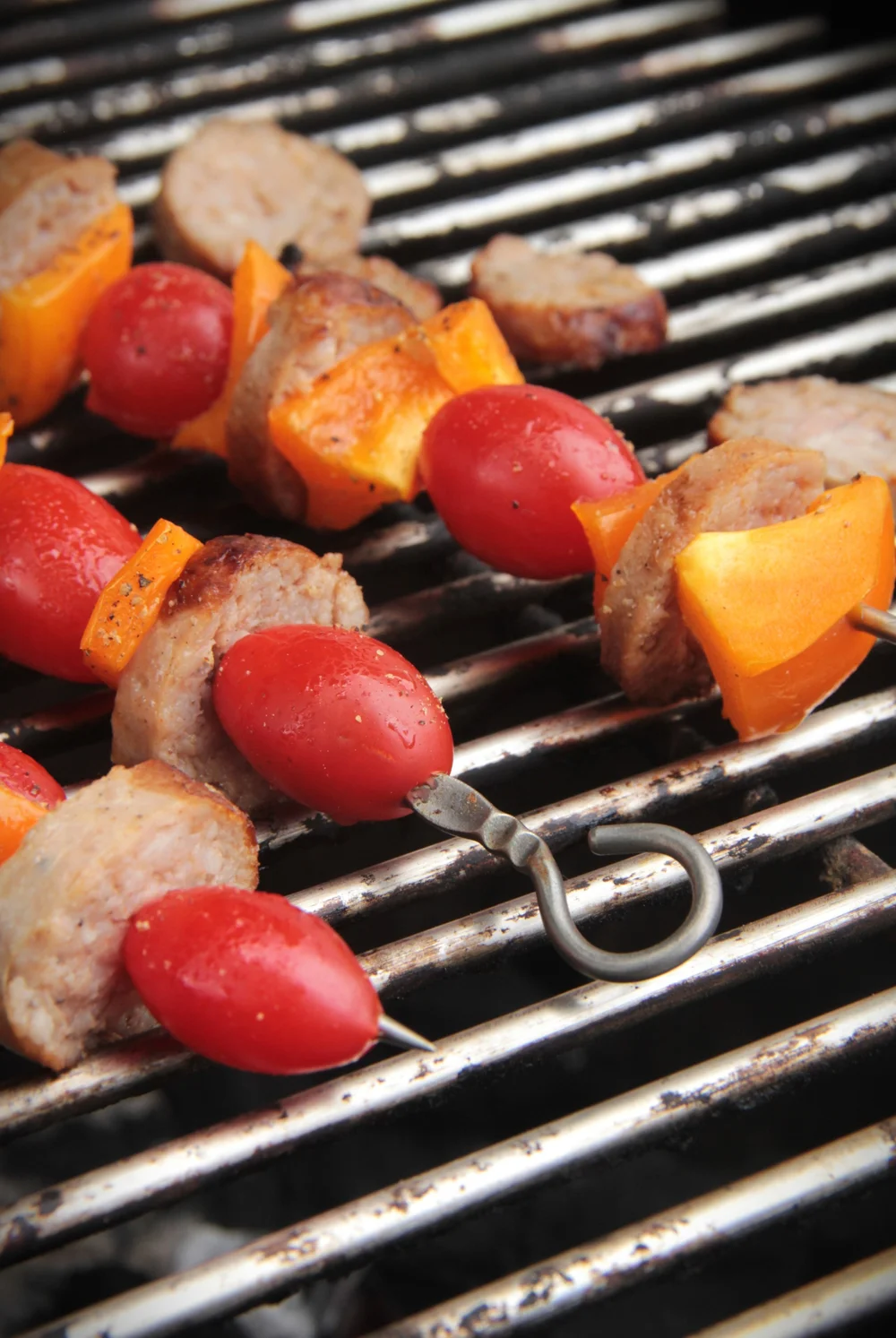 Railroad Spike Steak Flipper — Blazing Ember Forge