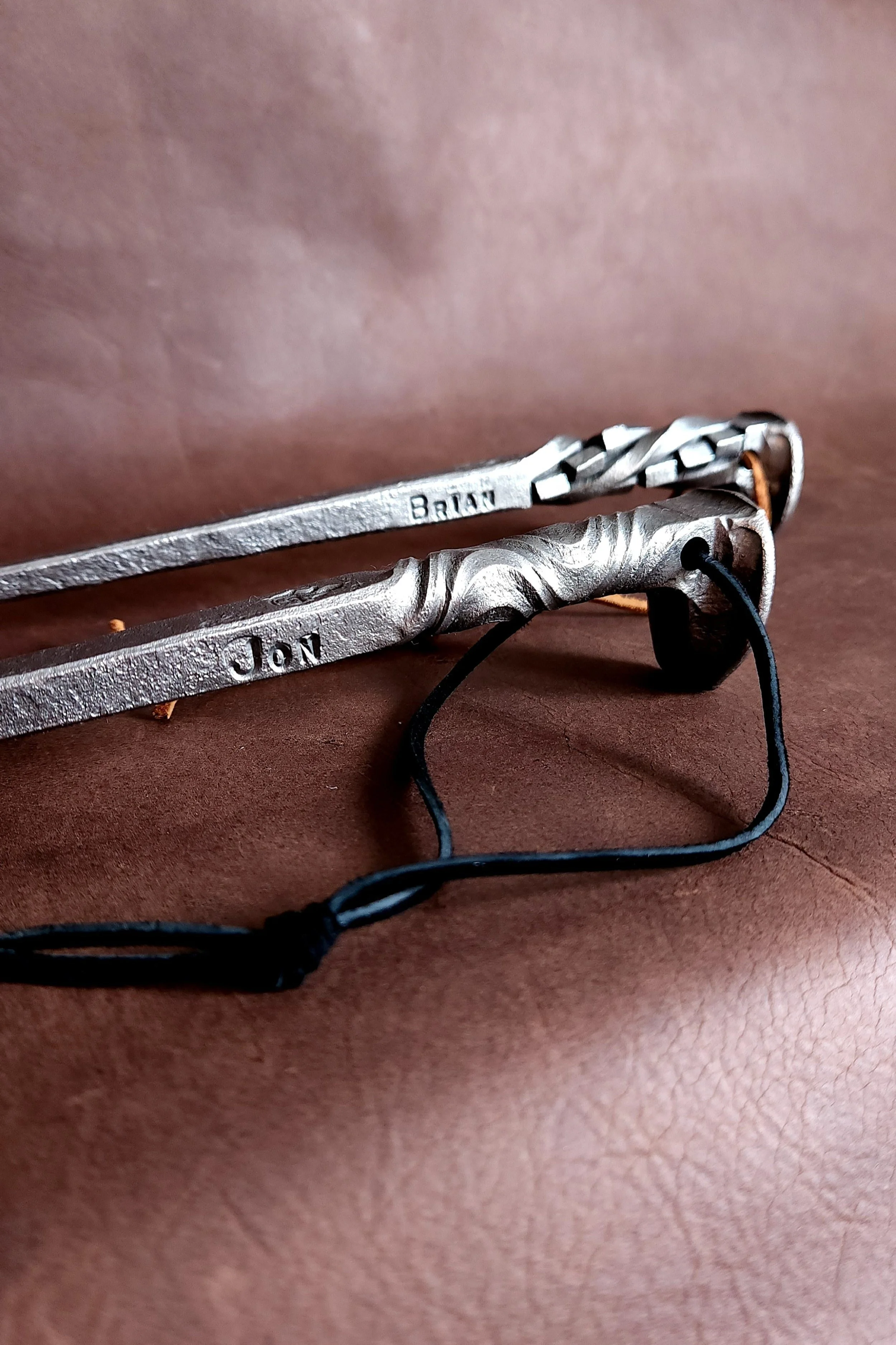 Custom Grill Pins for Bacon Wrapping — Blazing Ember Forge