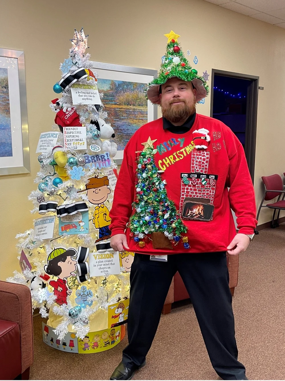 “Ugly” Holiday Sweater Contest — Team RUHS