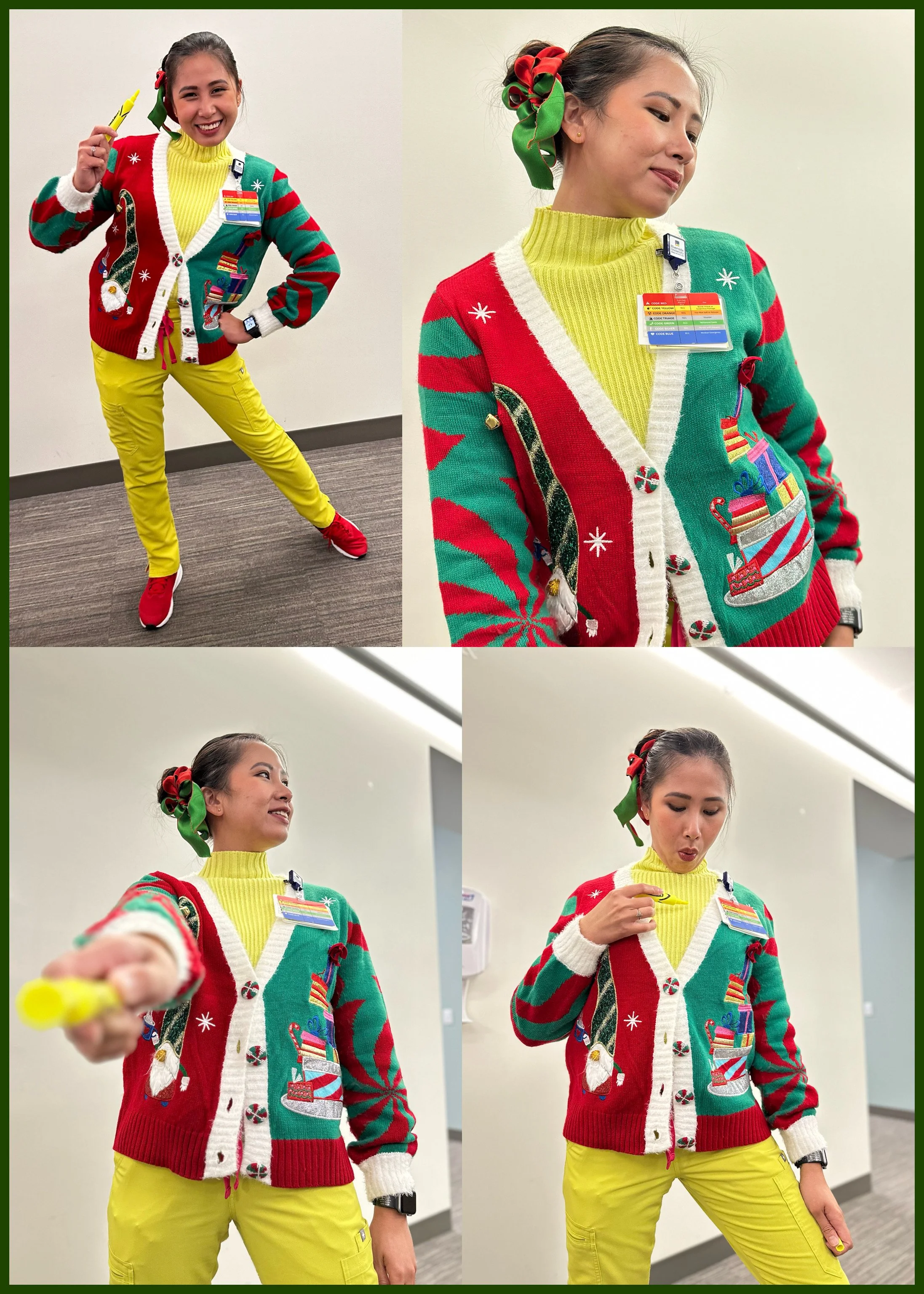 “Ugly” Holiday Sweater Contest — Team RUHS