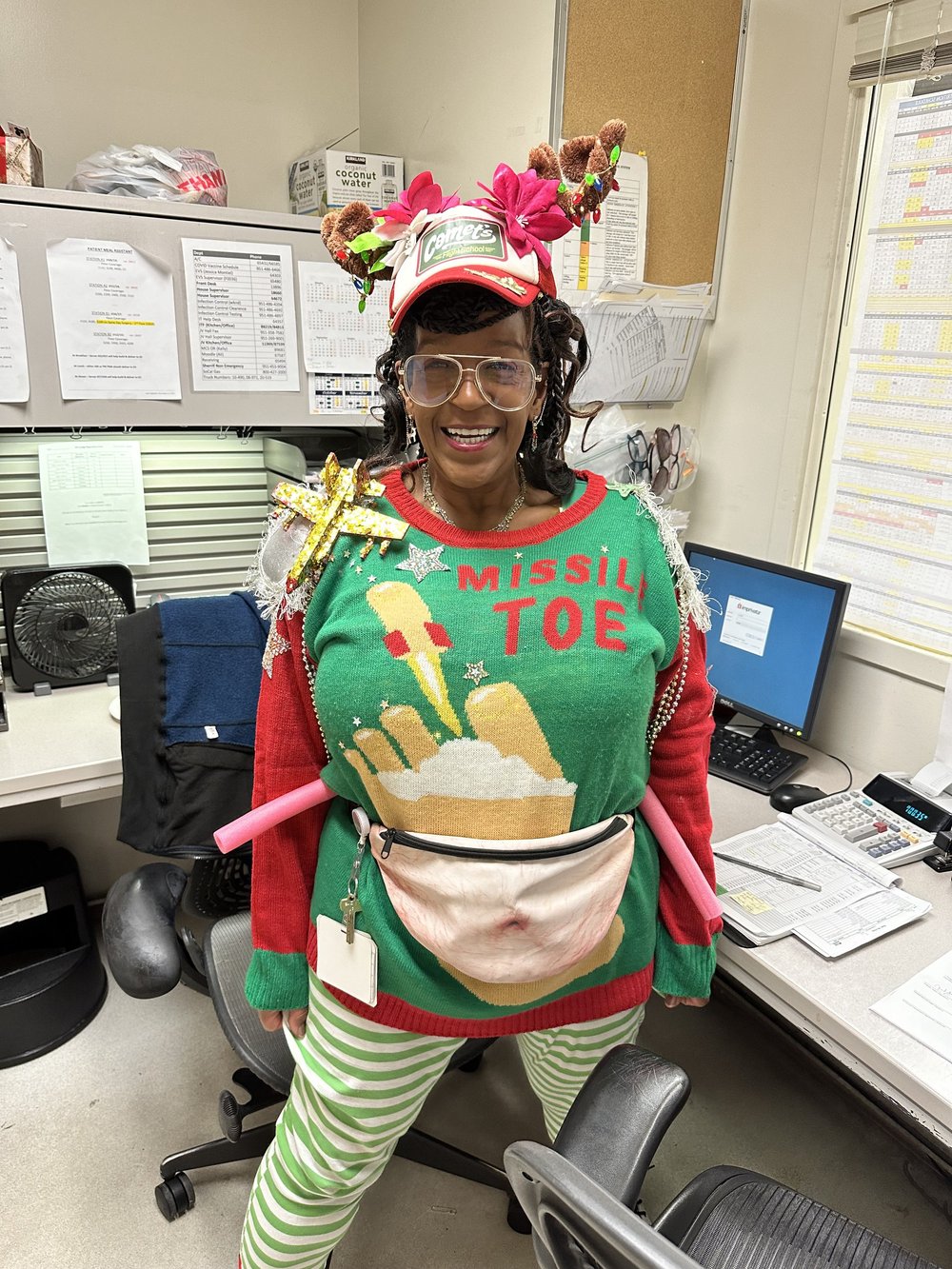 “Ugly” Holiday Sweater Contest — Team RUHS