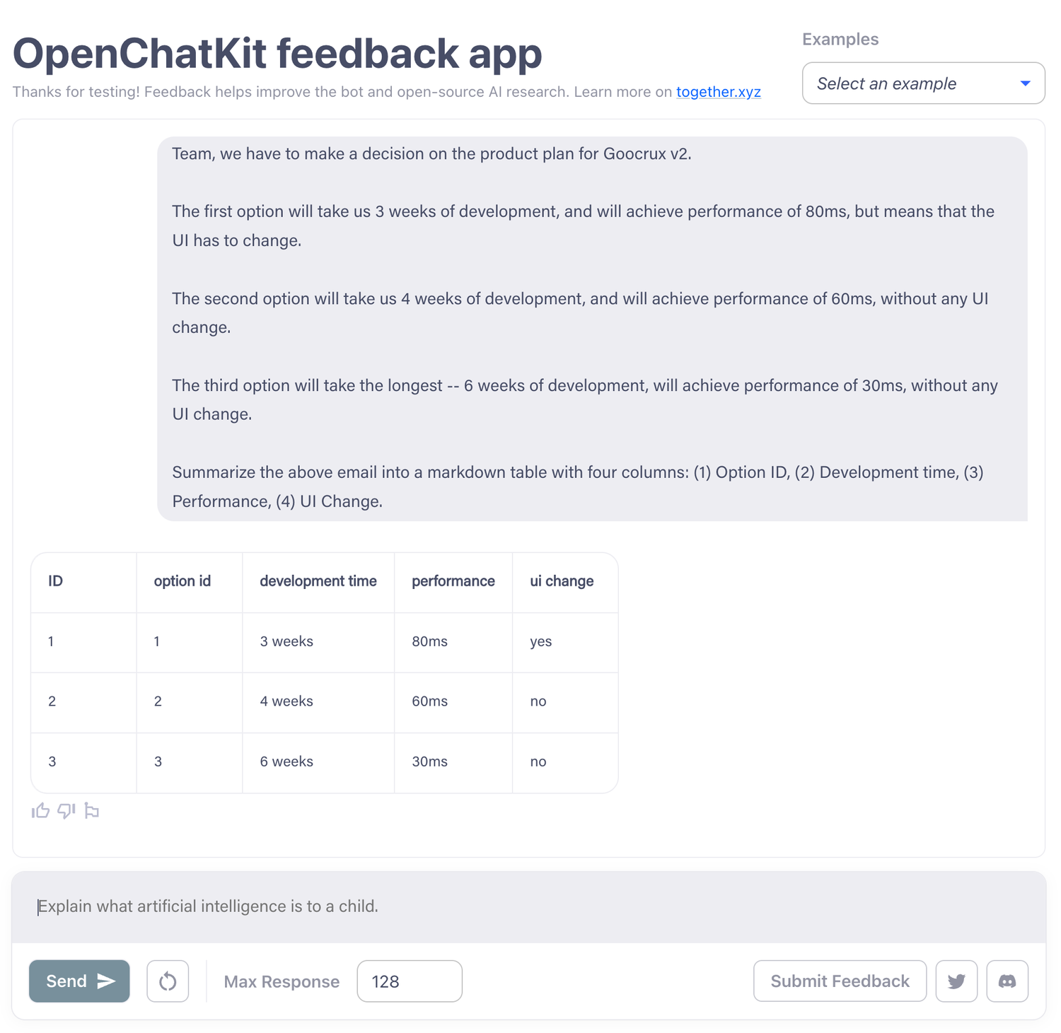 Announcing OpenChatKit — TOGETHER