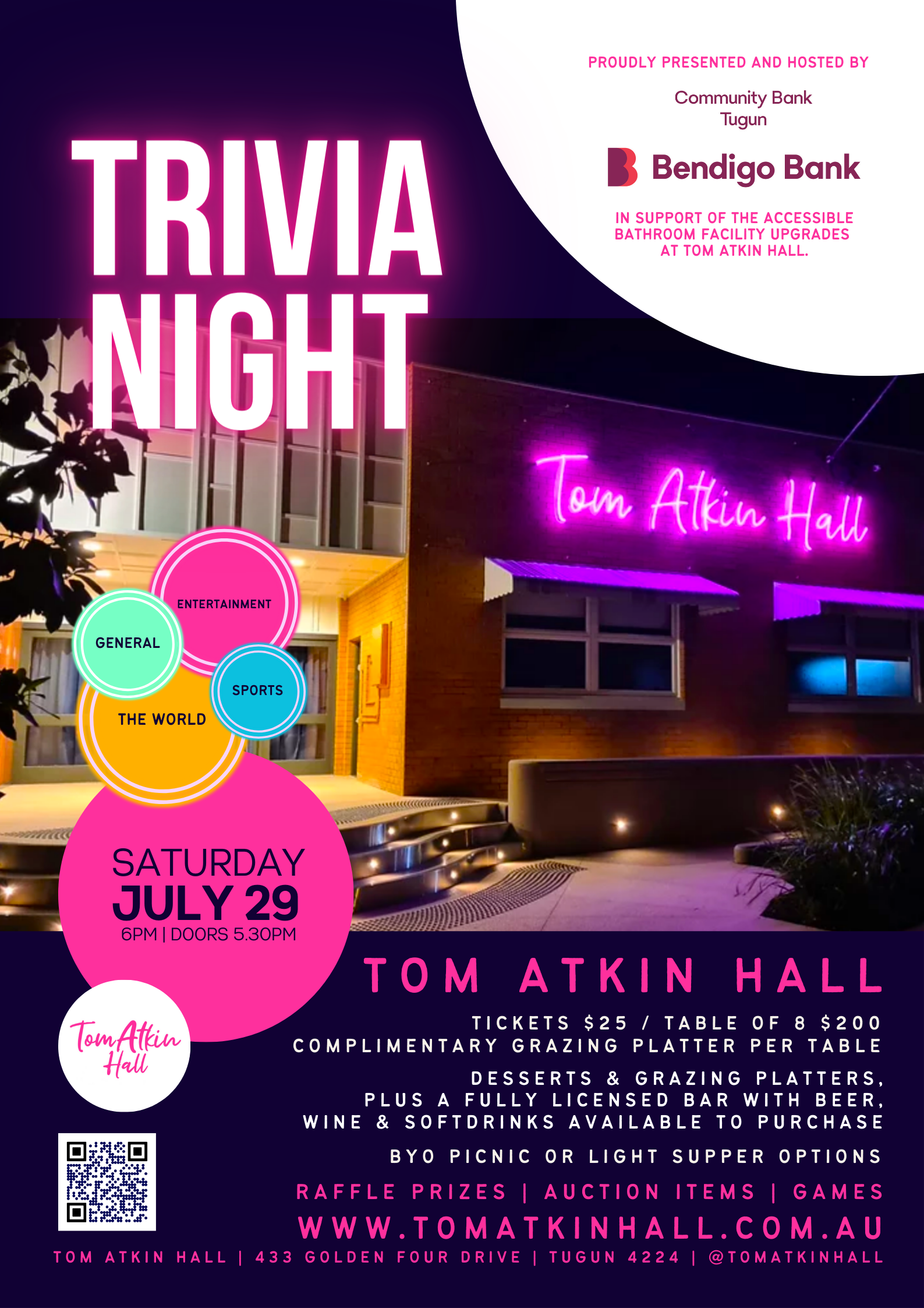 Tom Atkin Hall