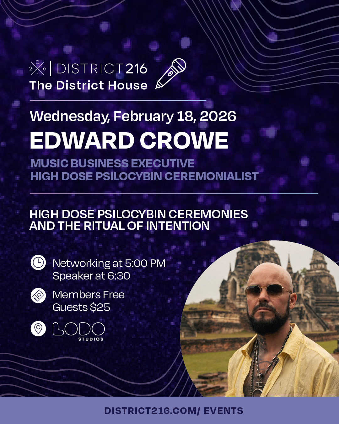 February 18, 2026 - The District House with Edward Crowe — District216