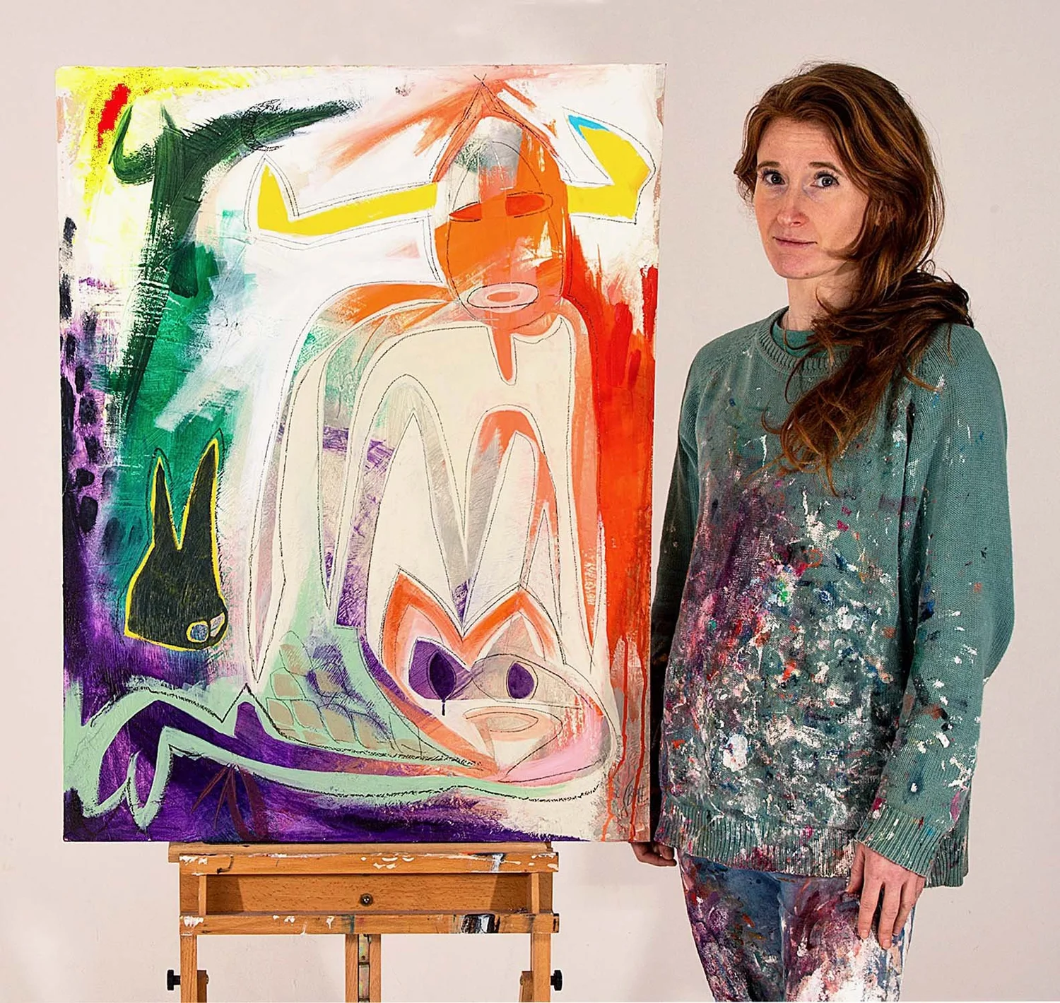 Images of Alice Boyle and her Artworks for Promotion — Alice Boyle