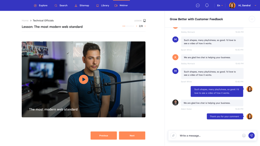 Learning Experience Platform: Elearning Platform, LMS — Penceo eLearning Provider