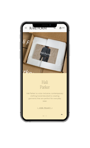 Rare Form Ltd | Shopify Website Development & Design Project