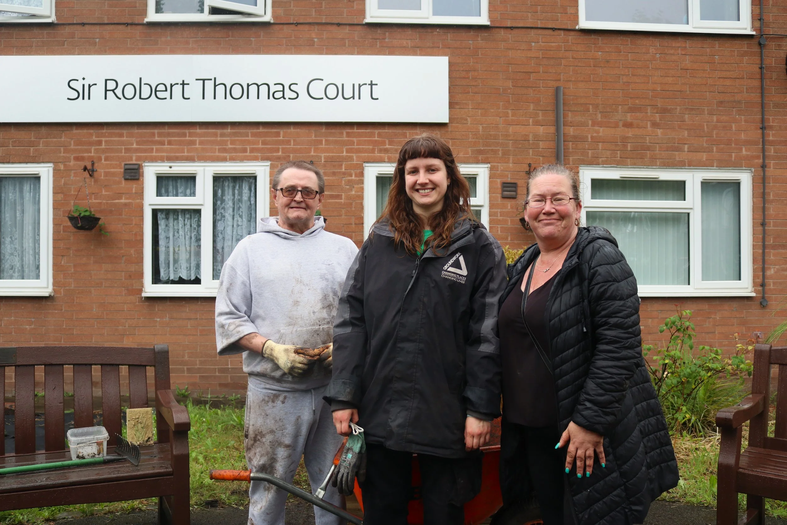 Creating a Community Space at Sir Robert Thomas Court — In Our Nature