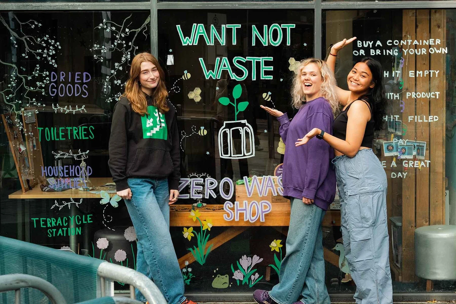 Meet Want Not Waste: the student-led shop tackling waste — In Our Nature