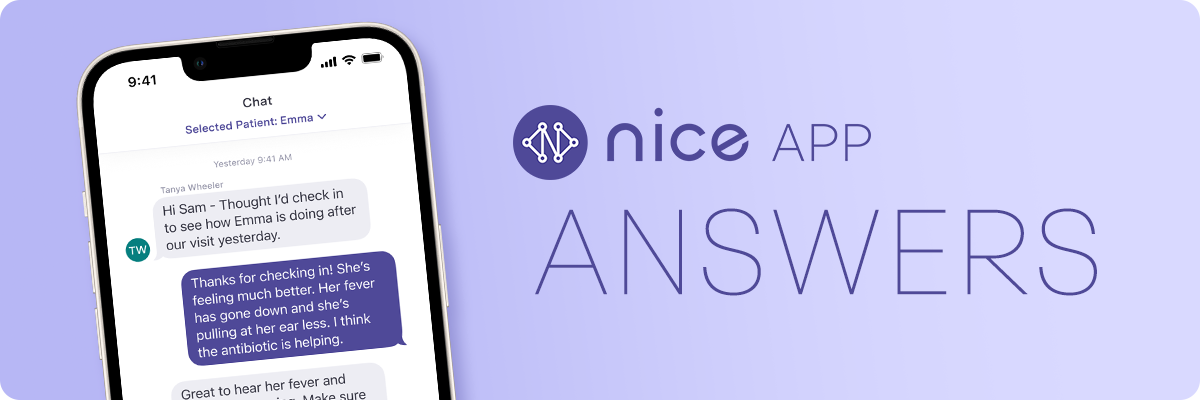 Frequently Asked Questions from our Patients — Nice Healthcare