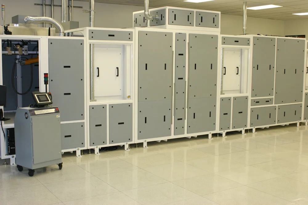 Automatic test stands and automated process equipment examples — Flexline