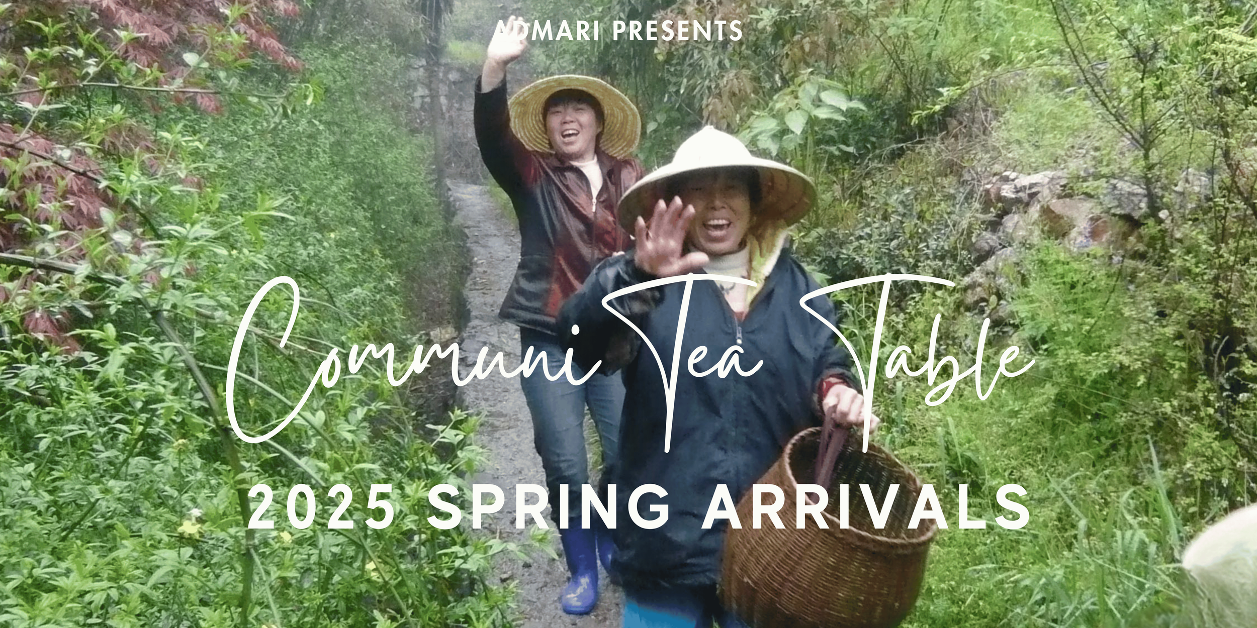 CommuniTea Table | 2025 SPRING ARRIVALS — Admari | Modern Tea Merchants