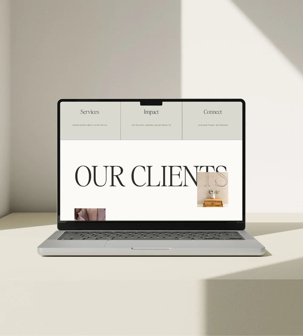 Editorial, Modern and Sleek Squarespace Website Design for Powerhouse ...