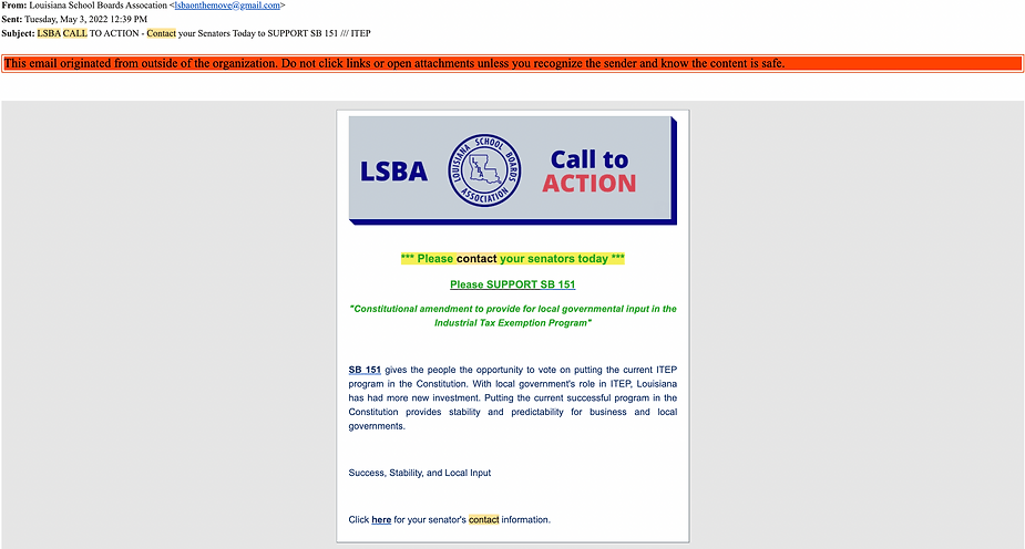 LSBA Ramps Up Lobbying Efforts — LA Swamp Watch