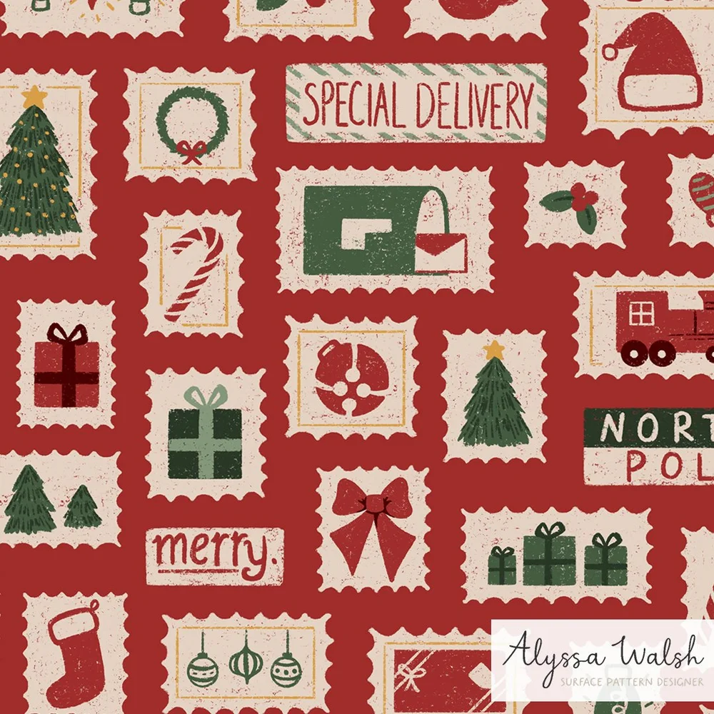 AT A GLANCE — Alyssa Walsh | Surface Pattern Design