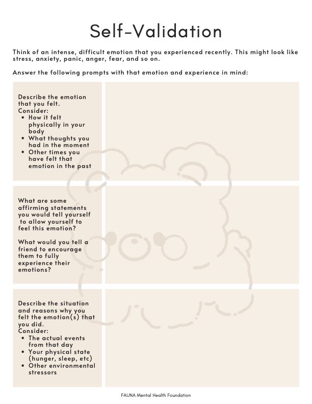 Therapy Resources: Becoming Me: Self-Development Resources — FAUNA ...