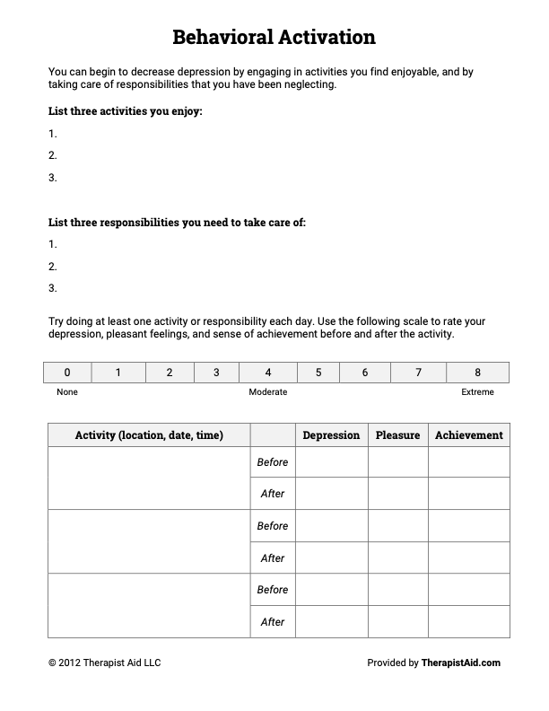 Therapy Resources: Cognitive Behavioral Therapy — FAUNA Mental Health ...