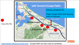 Tsunami Evacuation Routes — Eastern Corridor Alliance