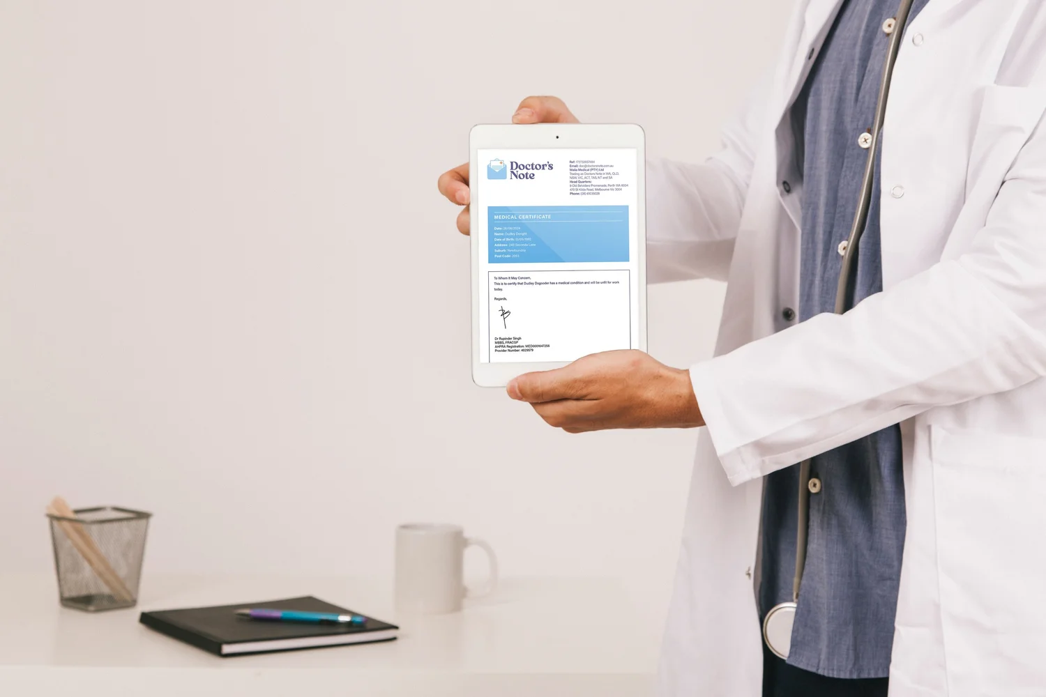 Medical Certificate Online For Work/Uni — From $15 Doctors Note 24/7 ...
