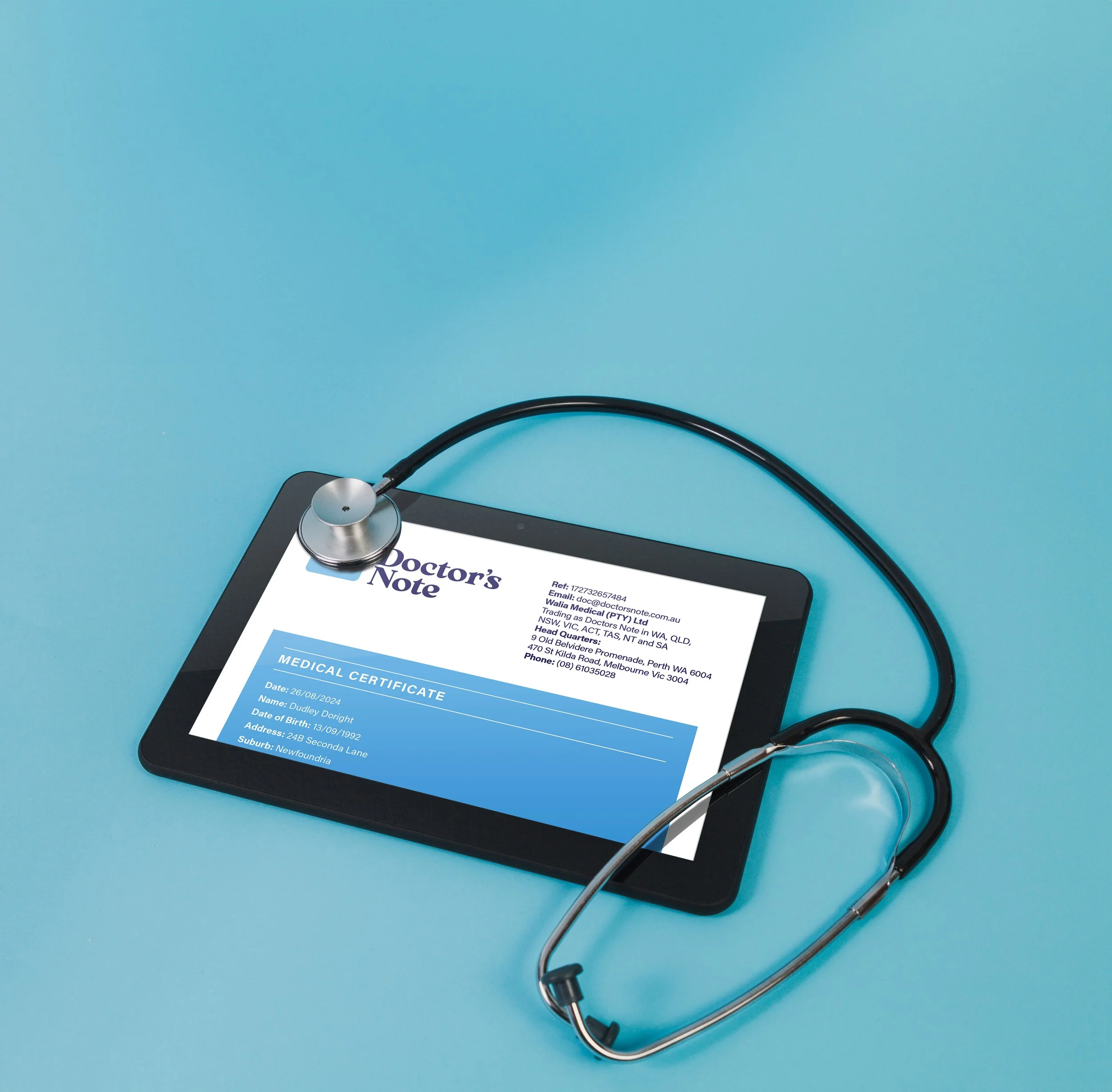 Doctors Note - Medical Certificate Online