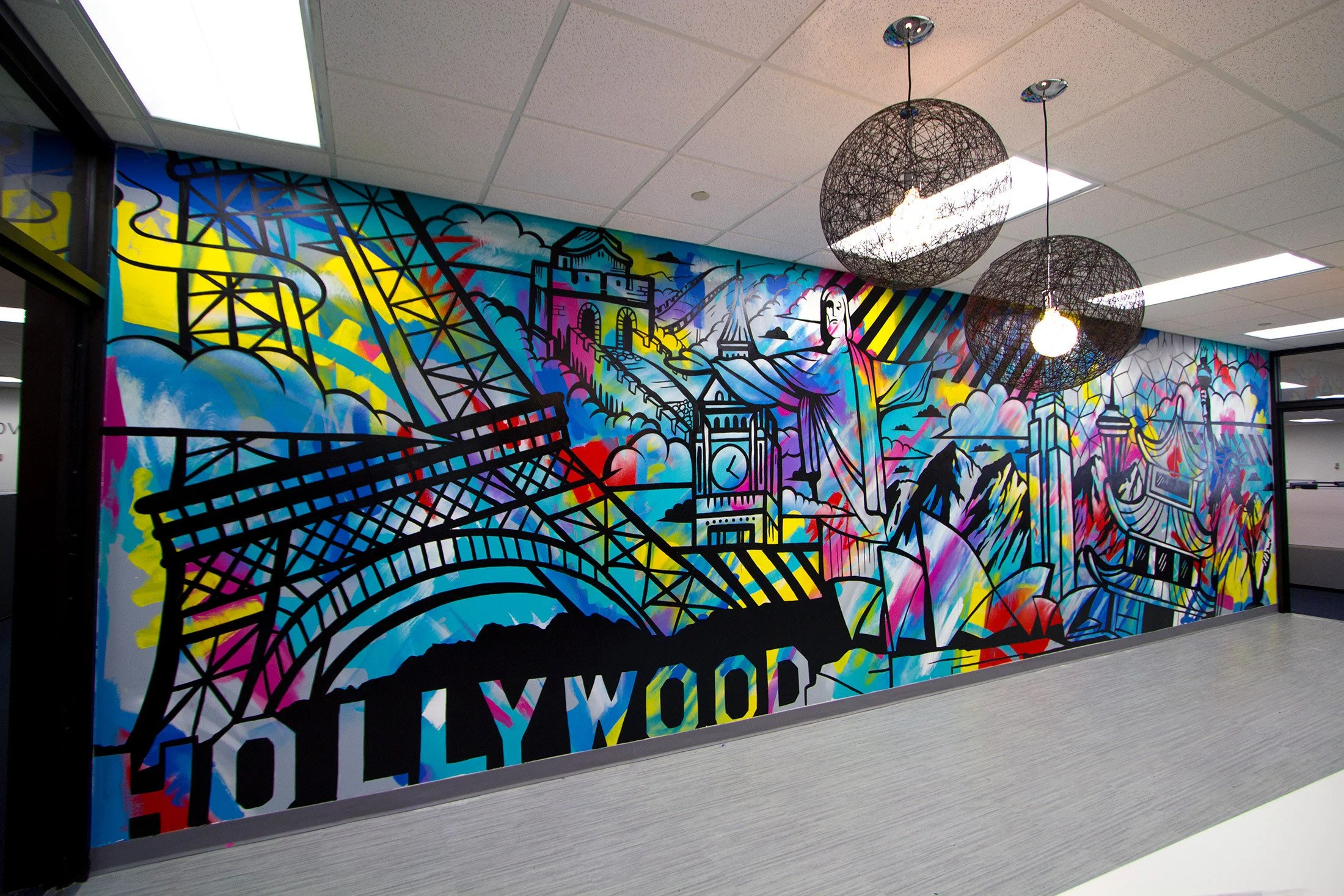 Delta Mural — ABV - CREATIVE AGENCY + ART GALLERY