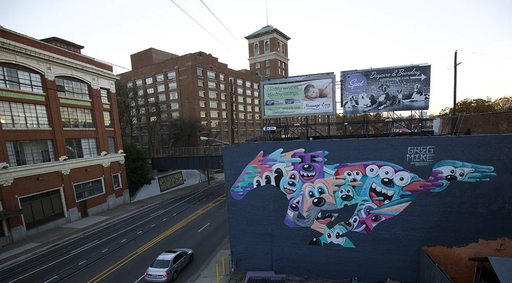 FORD MUSTANG MURAL — ABV - CREATIVE AGENCY + ART GALLERY