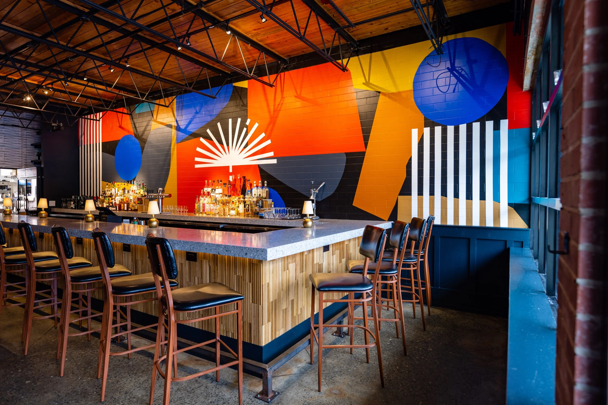 Casa Robles - Rosewell Custom Mural Installation — ABV - CREATIVE ...