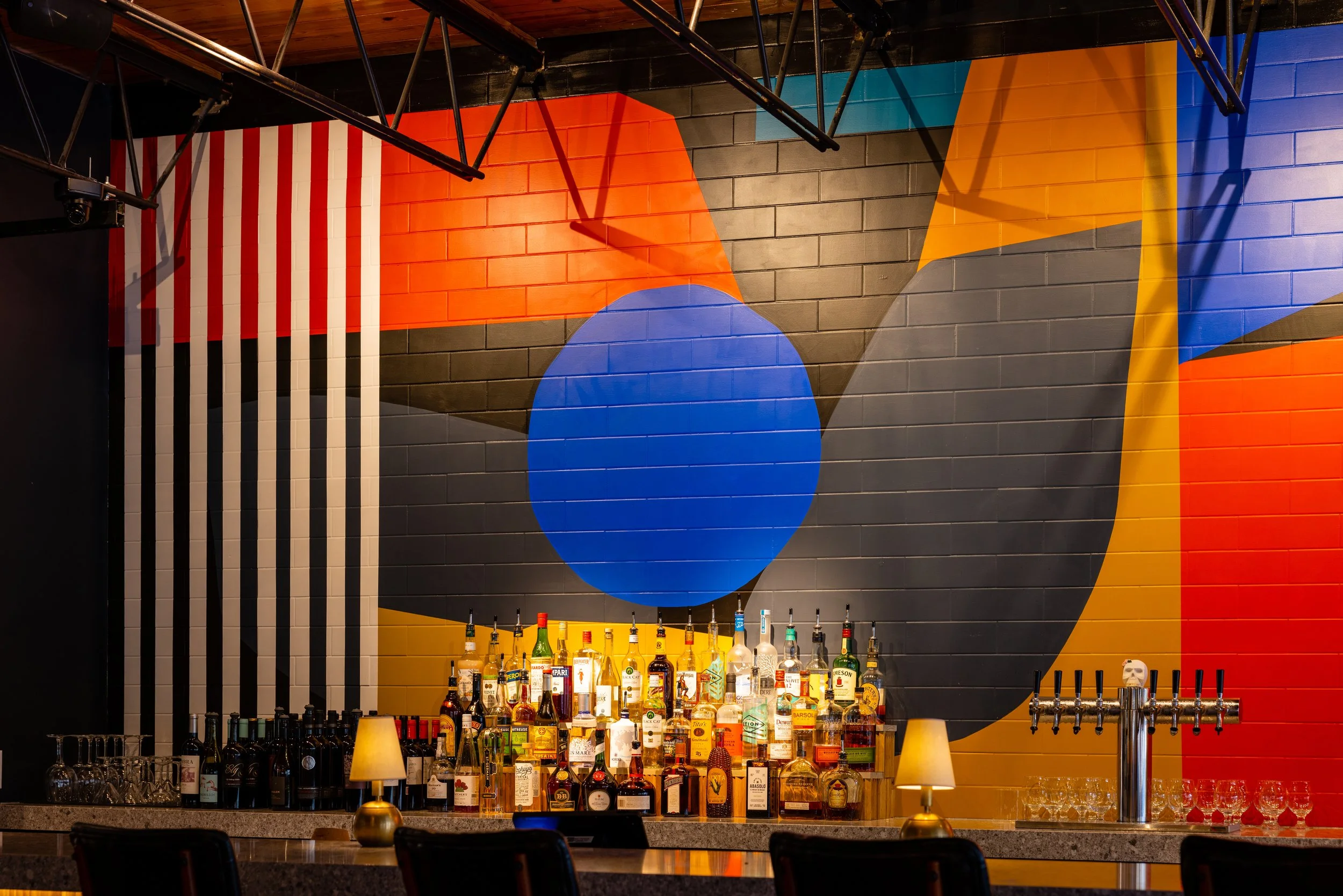 Casa Robles - Rosewell Custom Mural Installation — ABV - CREATIVE ...